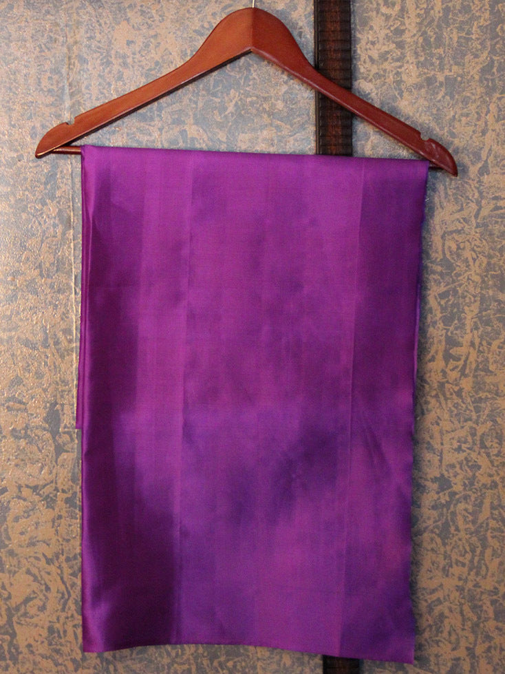 The Dual Pallu in Velocity Blue – Drapery